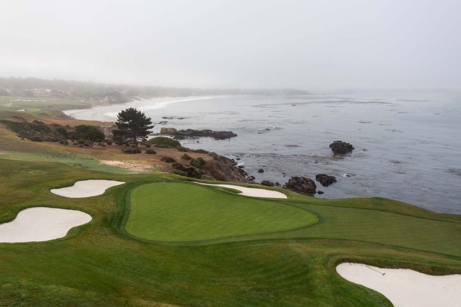 Pebble Beach Reopens Restored 8th Green