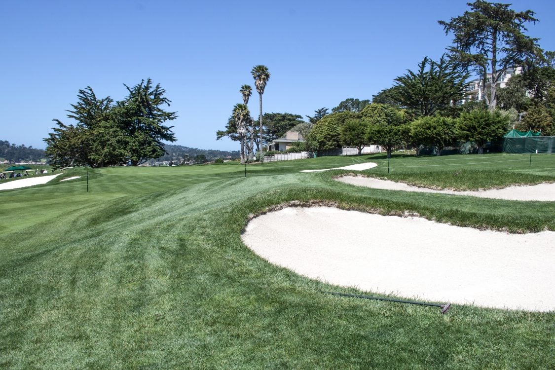 A Sneak Peek of the New 13th Green at Pebble Beach