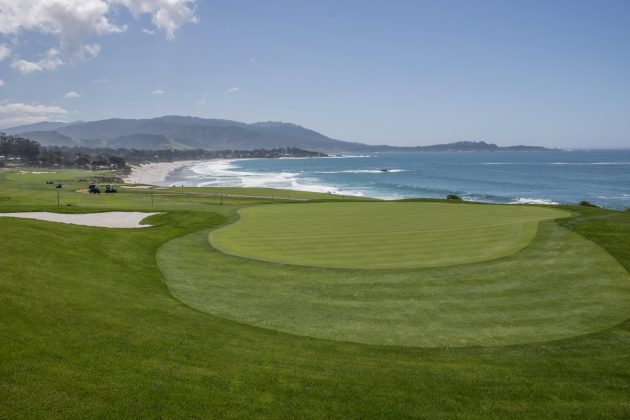 A Sneak Peek of the New 13th Green at Pebble Beach